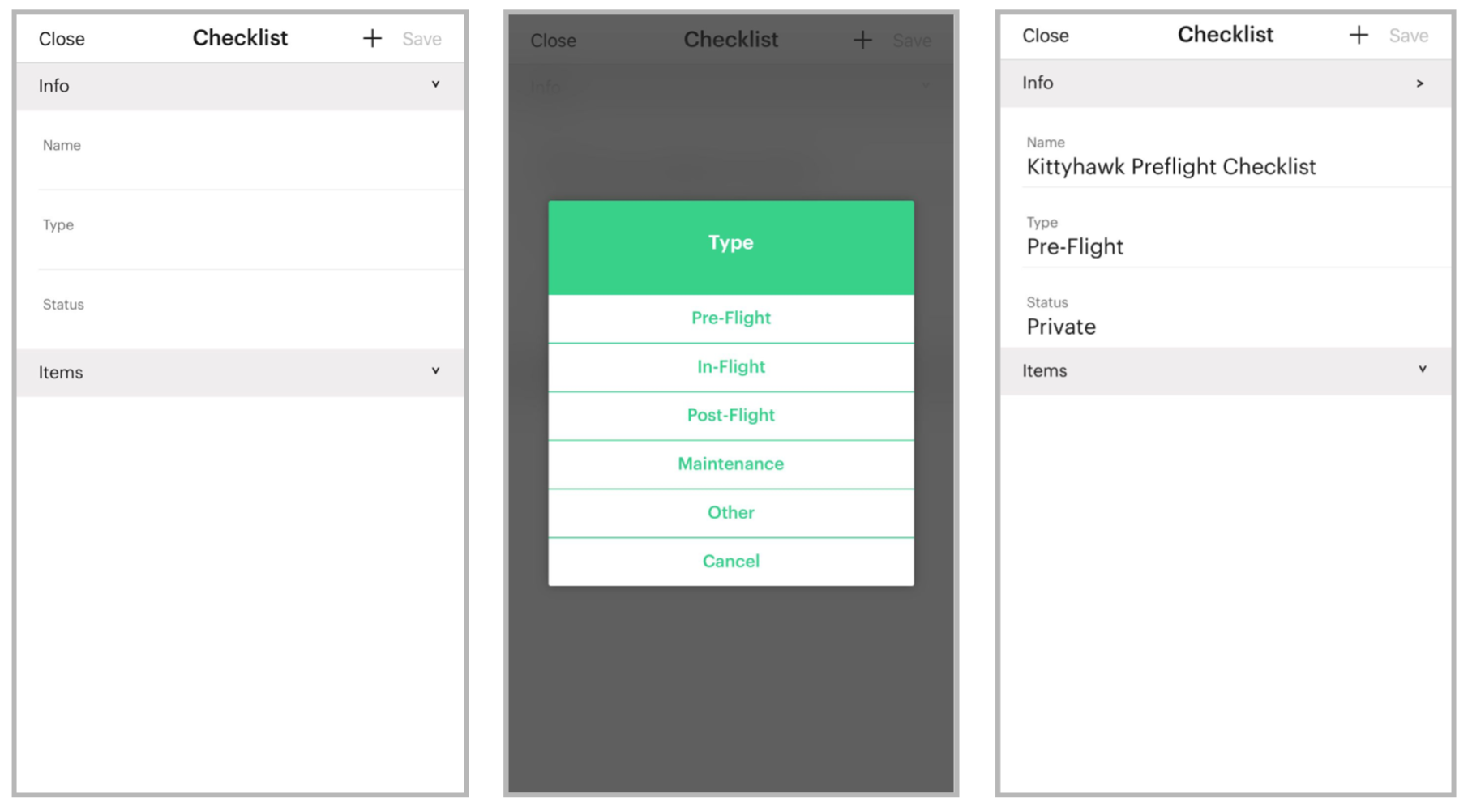 How do I add Checklists? Aloft