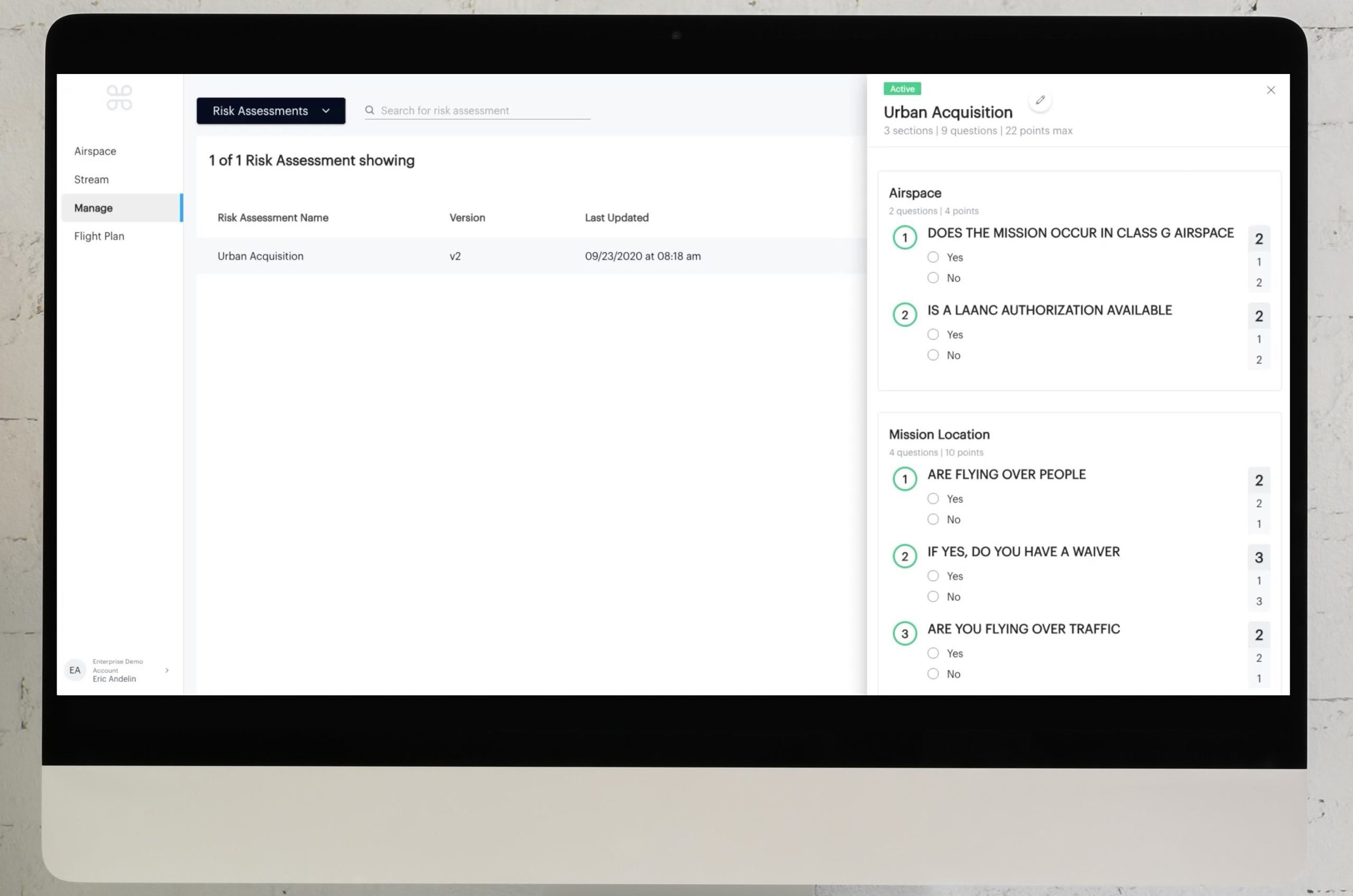 Risk Assessments | Aloft