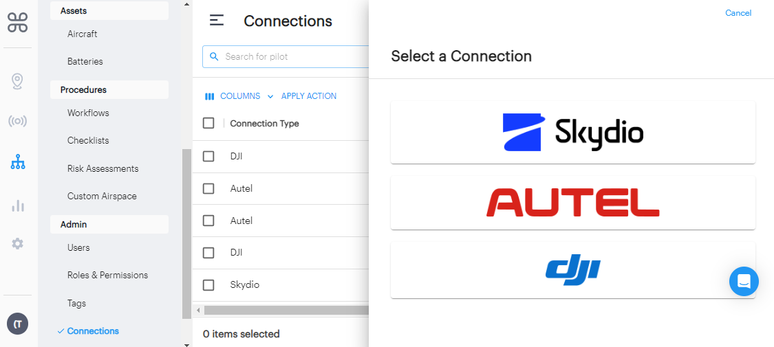 Setting up a Skydio integration | Aloft