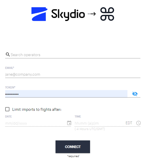 Setting up a Skydio integration | Aloft